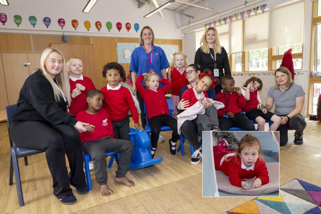 Edinburgh Primary 1 Pupils Celebrate First Day with Class Photos ...